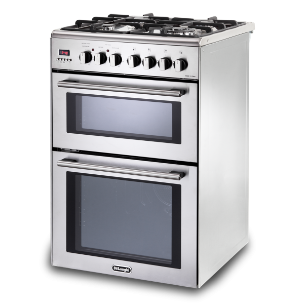 Modern double cavity dual fuel Range-style Cooker in Stainless steel ...