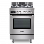 Modern single cavity dual fuel Range-style Cooker in Stainless steel ...