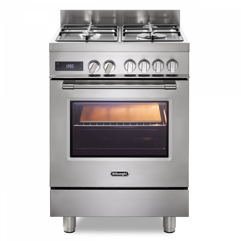 Modern single cavity dual fuel Range-style Cooker in Stainless steel ...