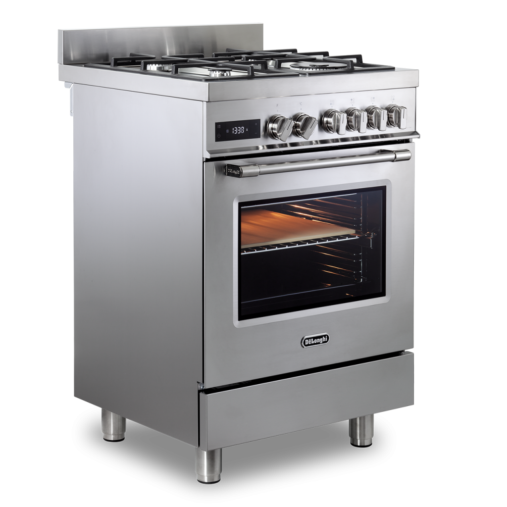 Modern single cavity dual fuel Range-style Cooker in Stainless steel ...