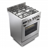 Modern single cavity dual fuel Range-style Cooker in Stainless steel ...
