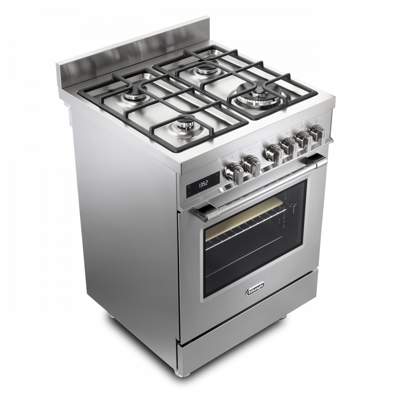 Modern single cavity dual fuel Range-style Cooker in Stainless steel ...